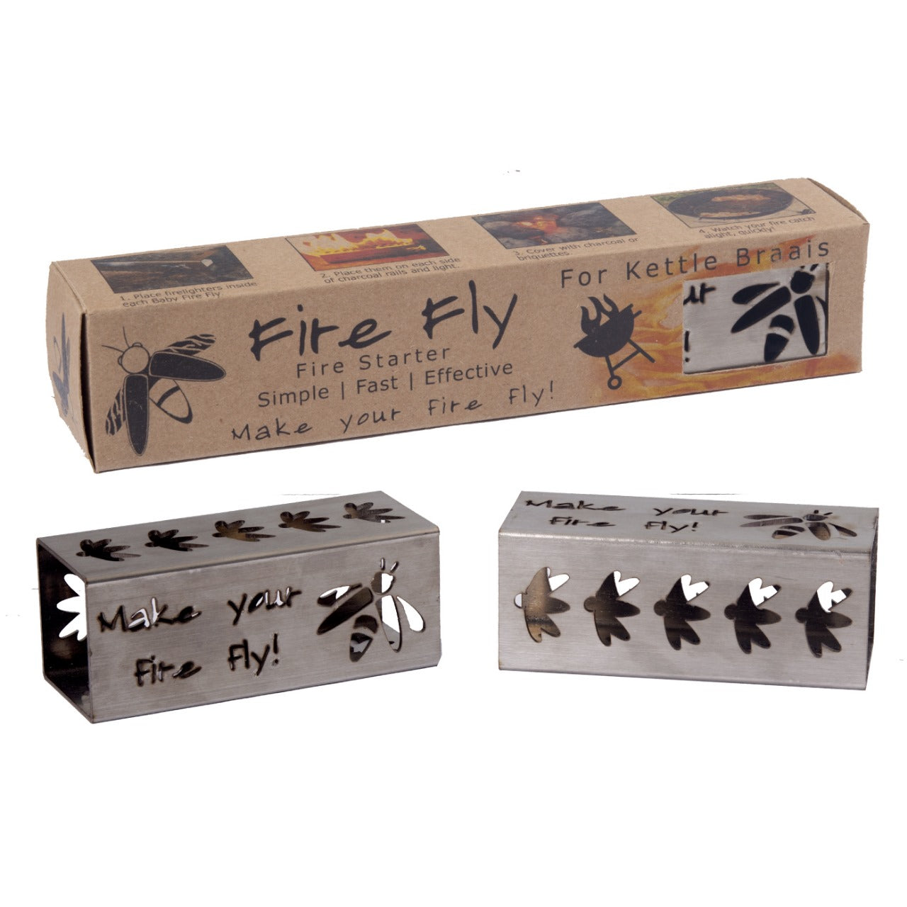 FIREFLY FIRE STARTER - NORMAL BRAAI – Outdoor DIY